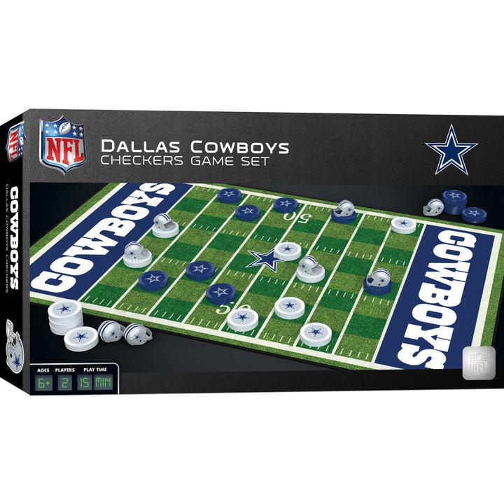 Dallas Cowboys Checkers Board Game – PSW Wholesale